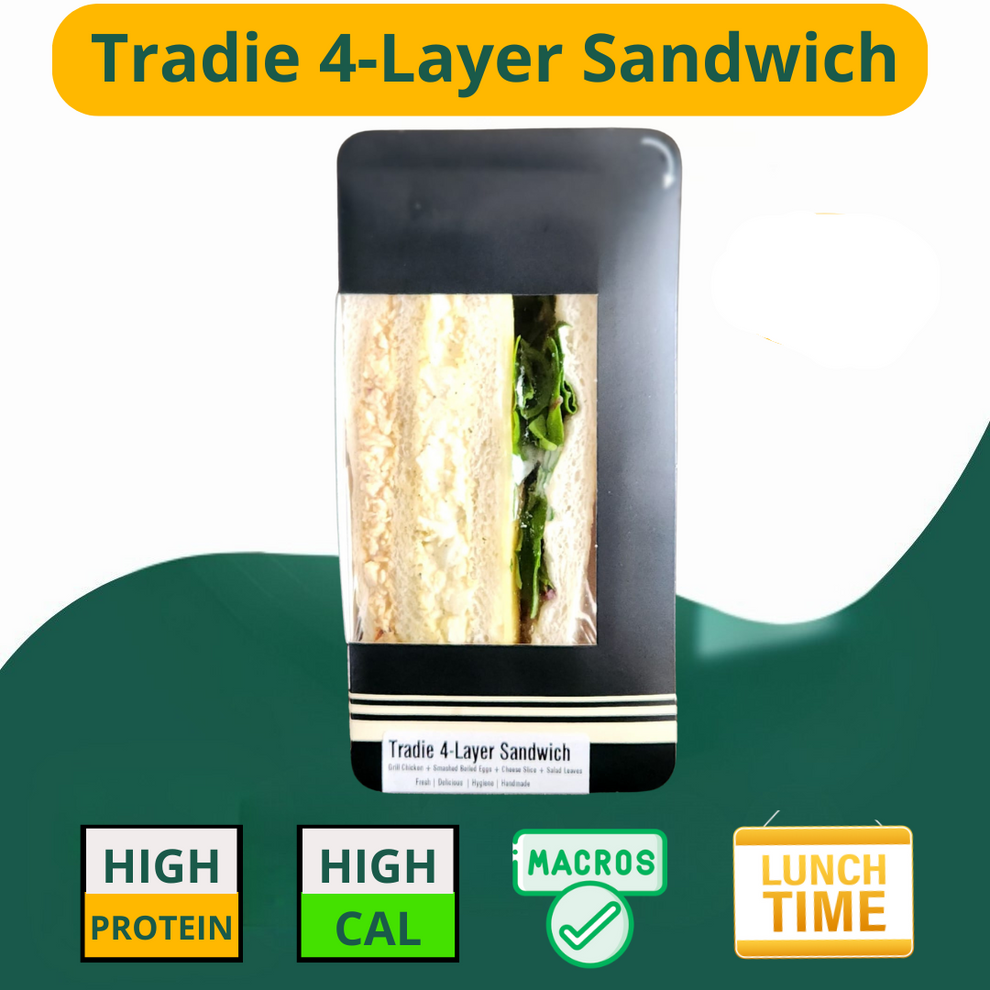 Tradie 4-Layer Sandwich – SizZzlingo Express