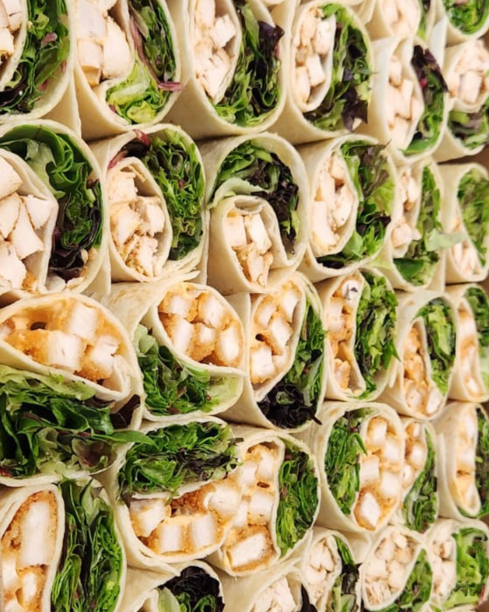 Assorted Wrap Platters (48 pieces) – SizZzlingo Express