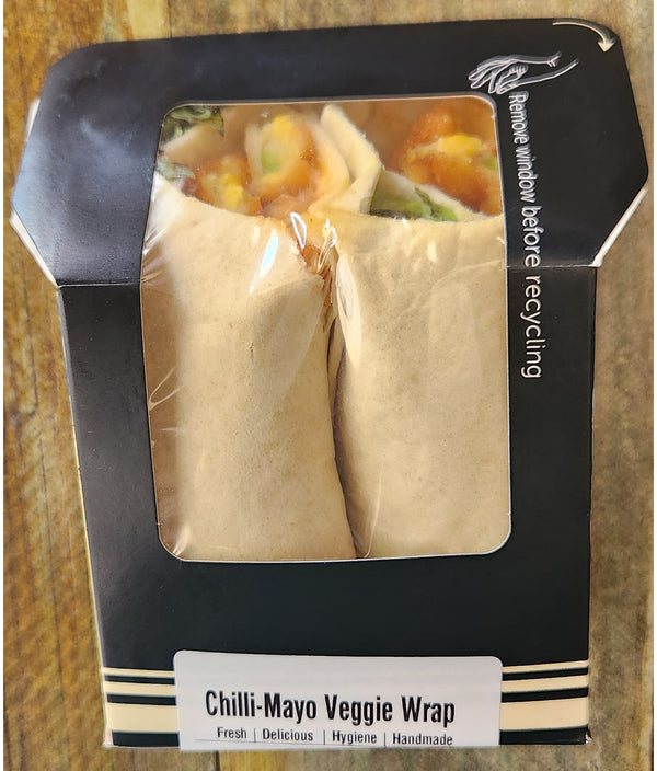 Chilli-Mayo Veggie Wrap – SizZzlingo Express